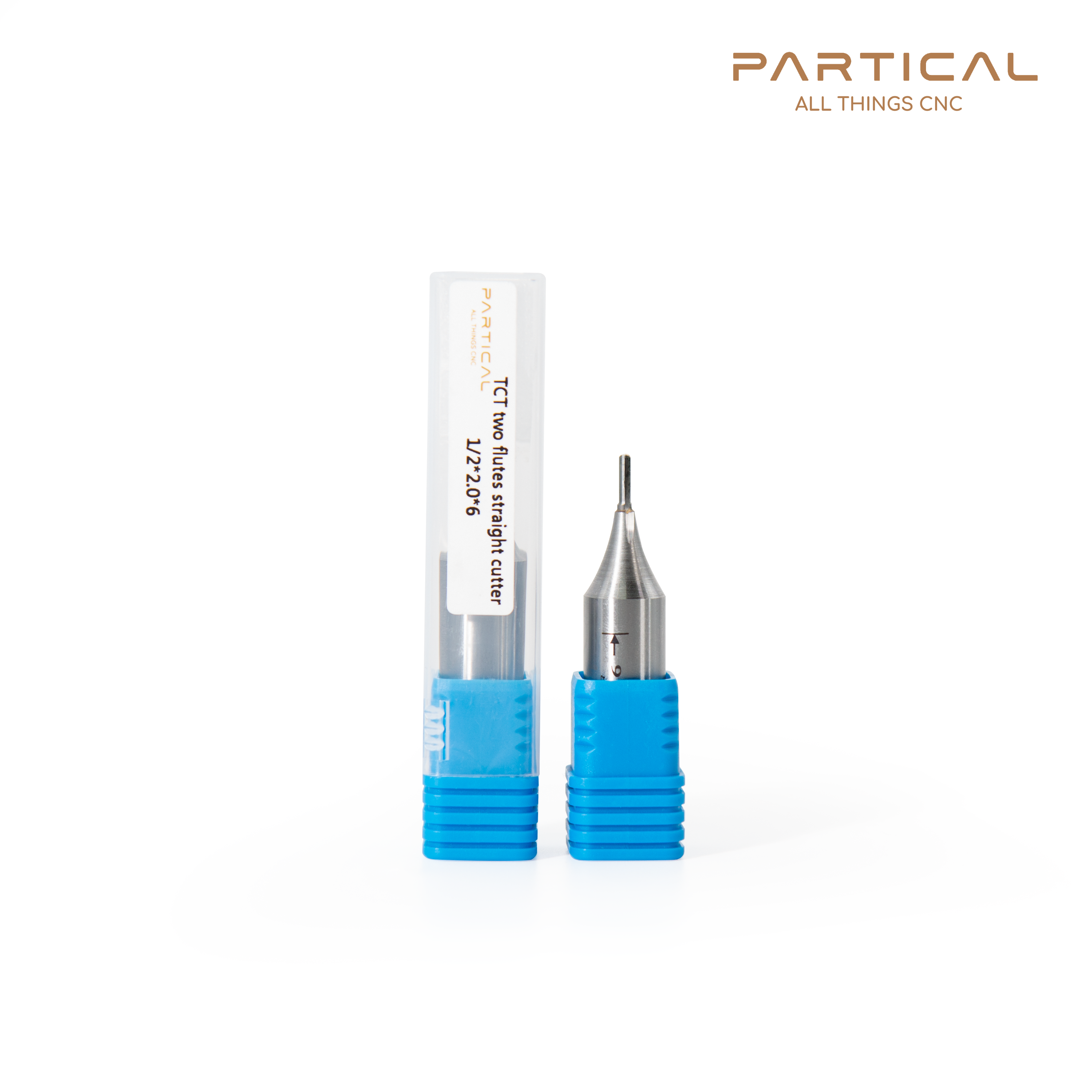 TCT TUNGSTEN CARBIDE STRAIGHT CUTTER 2 FLUTES – PARTICAL